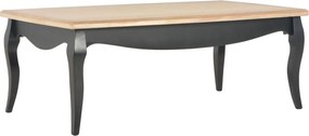vidaXL Konferenční stolek 110 x 60 x 40 cm masivní borové dřevo [280000] Barva: Bílá