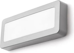 RED R11951 RENO SQ DR přisazená šedá 230V LED 5W IP65 3000K - RED - DESIGN RENDL