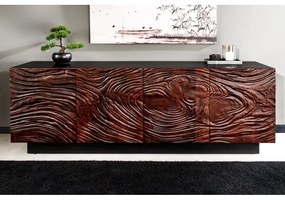Massive home | Luxusní 3D komoda Fluid z akáciového masivu 175cm