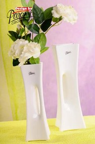 Paramit X váza bílá 25 cm