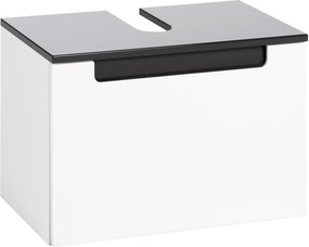 XXXLutz SKŘÍŇKA POD UMYVADLO, antracitová, bílá, bílá, 60/40/35 cm Held - Online Only koupelnové skříňky - 000307006627