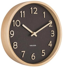 Designové nástěnné hodiny KA5851BK Karlsson 22cm