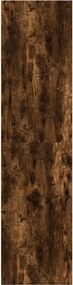 Šatní skříň kouřový dub 80 x 50 x 200 cm kompozitní dřevo 3307796