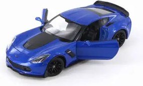 Welly Chevrolet Corvette Z06 (2017) modrá / 1:34 / od 3 let