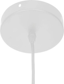 Květinová stropní lampa Okai, růžová, 64 x 18 x 64 cm