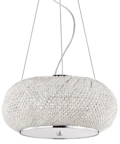 Závěsné svítidlo Ideal lux 082158 PASHA SP6 CROMO 6xE14 40W Závěsná svítidla