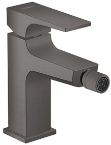 Hansgrohe Metropol, bidetová baterie stojánková s Push-Open, kartáčovaný černý chrom, HAN-32520340