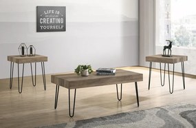 Casarredo Konferenční stůl LOFT 99 3D fólie dekor dřeva