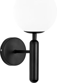 Černá nástěnná lampa v moderním stylu loft, minimalistický design Toolight