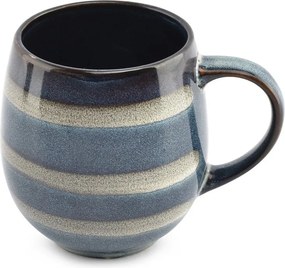 Modrý kameninový hrnek 430 ml Muggies – Salt&amp;Pepper