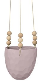 Závěsný kameninový květináč Rose stone Bloomingville