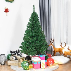 Costway Christmas Tree Umělý vánoční stromek s kovovým stojanem 150-240 cm