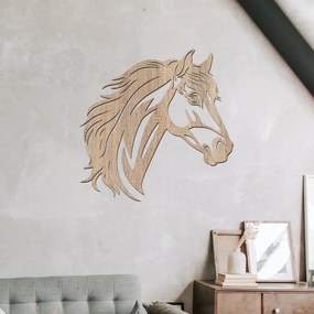 dřevo života Dřevěná dekorace HŘEBEC Zvolte rozměr (cm): 40x40, Zvolte barvu dekoru: Dub Sonoma