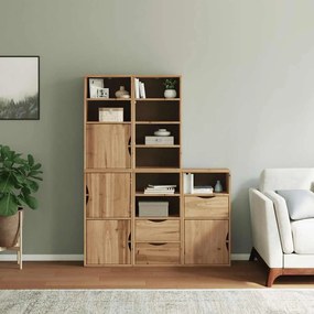 Boční skříňky 5 ks "ODDA" 40x24x79 cm Borovicový masiv 3365360