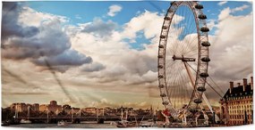 Sablio Ručník London eye - 50x100 cm