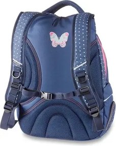WALKER Školní batoh FAME Magic Butterfly / 32 l / polstrovaná záda / r