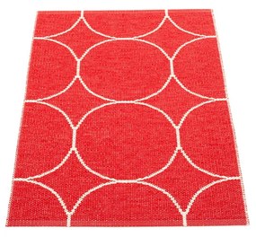 Vinylový koberec Pappelina BOO Red/Vanilla velikost: 70x100cm