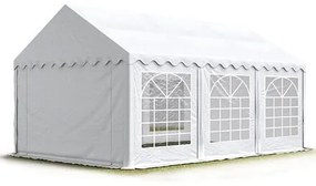 Párty stan 4x6 m PVC Standard Ohnivzdorný Barva: Bílá