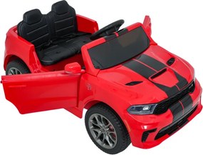 Elektrické autíčko Dodge Durango červené