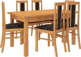 ADRK Furniture Sada stolu s židlemi RODOS 59 SE-ROD-59-A-B142