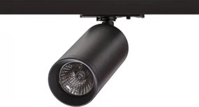 Svítidlo RENDL BELENOS pro jednookr. lištu černá 230V LED GU10 9W R13369