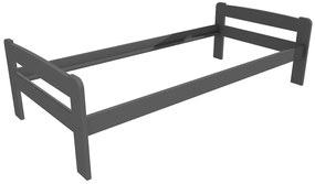 Vomaks Jednolůžková postel VMK009C Rozměr: 80 x 200 cm, Barva: barva šedá