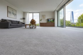 Condor Carpets, Metrážový koberec Sicily 373, na míru, šíře 4m,5m, šedá, filc, ložnice
