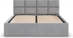 AGroup Čalouněná postel BORGO 180 x 200 cm Barva látky Trinity: Modrá (Trinity 2313)