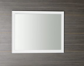 Sapho, FLUT LED podsvícené zrcadlo 900x700mm, bílá, FT090