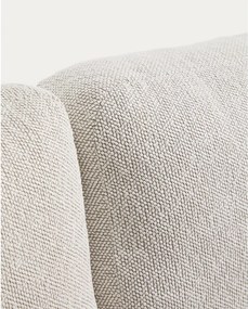 Béžový/taupe hliníkový zahradní lounge set pro 3 osoby Nerano – Kave Home