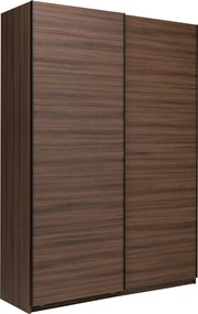XXXLutz ŠATNÍ SKŘÍŇ S POSUVNÝMI DVEŘM, barvy vlašských ořechů, 150/211,5/61,5 cm P & B - Šatní skříně - 000885001207