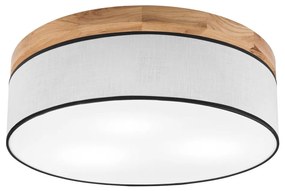 Brilagi - LED Stropní svítidlo BELLADONNA 3xE27/15W/230V pr. 50 cm bílá/dub