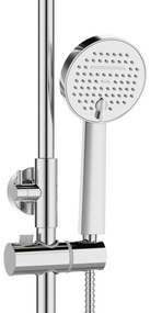 Invena Stone Plus, sprchová souprava s termostatickou baterií, chromová, INV-AU-P3-001-V