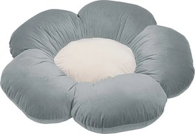 Sametový puf do dětského pokoje Zvolte barvu: Šedá