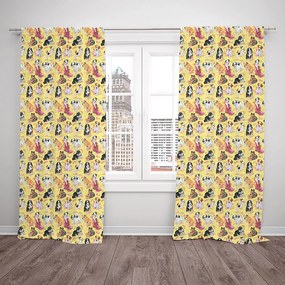 Závěsy Puppies (Rozměr : 140x250, Materiál: Interlock)