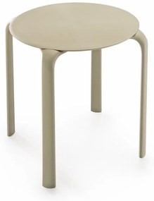 INFINITI - Plastový stolek DROP kulatý