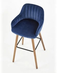Barová židle Alessia / modrá