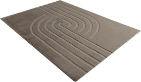 Obsession, Kusový koberec Zen Deluxe 700 Taupe, 80x150, hnědá, ložnice