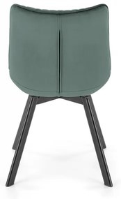 Otočná jídelní židle K520 Halmar Šedá