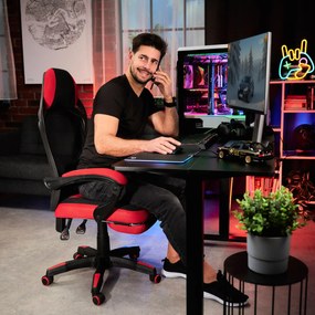 Herní židle Sporte červená
