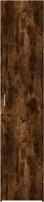 Skříň highboard kouřový dub 40 x 42,5 x 185 cm kompozitní dřevo 3281403