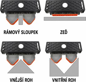 Little Giant | King Kombo XT – kombinovaný žebřík 3v1 pro práci v rozích a na schodech