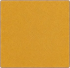 Vopi, Kusový koberec Eton Exklusive žlutý čtverec, 200x200, žlutá, obývací pokoj