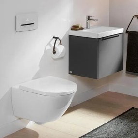 Villeroy & Boch 4670TSR1 - Záv WC s prkénkem SoftClose SUBWAY keramika/bílá