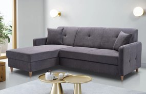Casarredo - Komfort nábytek Rohová sedací souprava MIKOLA rozkládací s úložným prostorem, levá, Orino 17