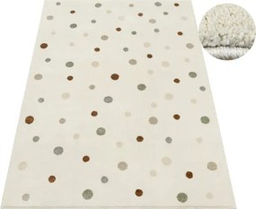 Koberec Tanami Kids C7217A krémový / měděný