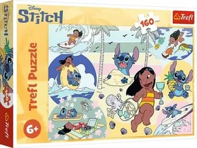 TREFL Puzzle Stitch jede / 160 dílků / 41 x 27,8 cm
