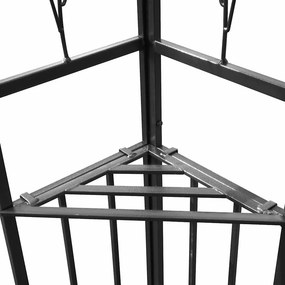 Altán 3 x 3 m bílý 180 g/m² 312242