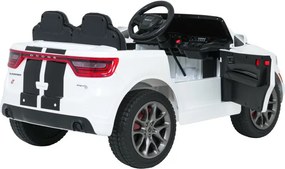 Elektrické autíčko Dodge Durango bílé