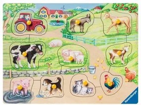 Ravensburger Ráno na farmě 10 dílků / od 2 let